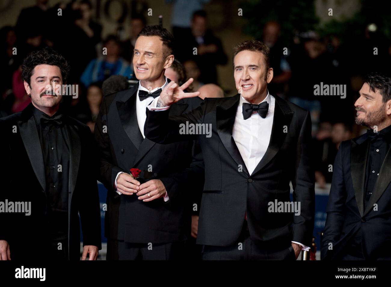 CANNES, FRANCE - MAY, 17: Nicholas Cage and Julian McMahon attend the ...