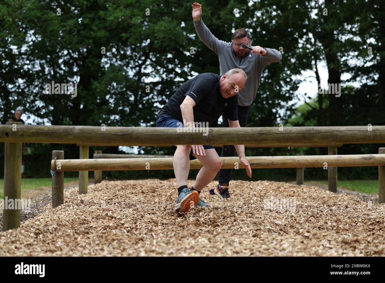 Wadhurst , UK. Thursday June 13th, 2024. Liberal Democrats leader Sir ...