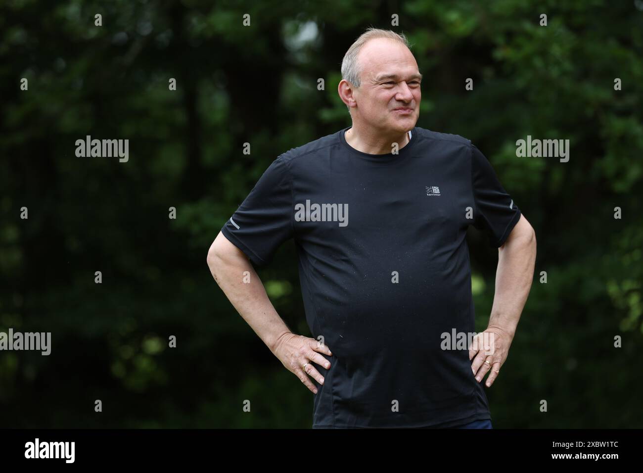 Wadhurst , UK. Thursday June 13th, 2024. Liberal Democrats leader Sir ...