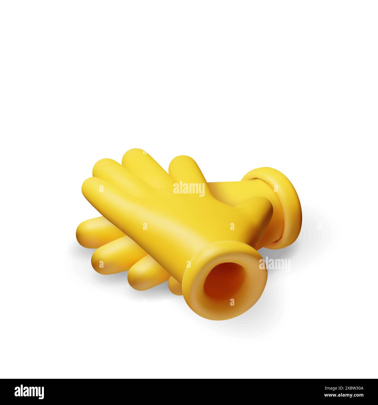 Gloves cleaning hand on Stock Vector Images - Alamy