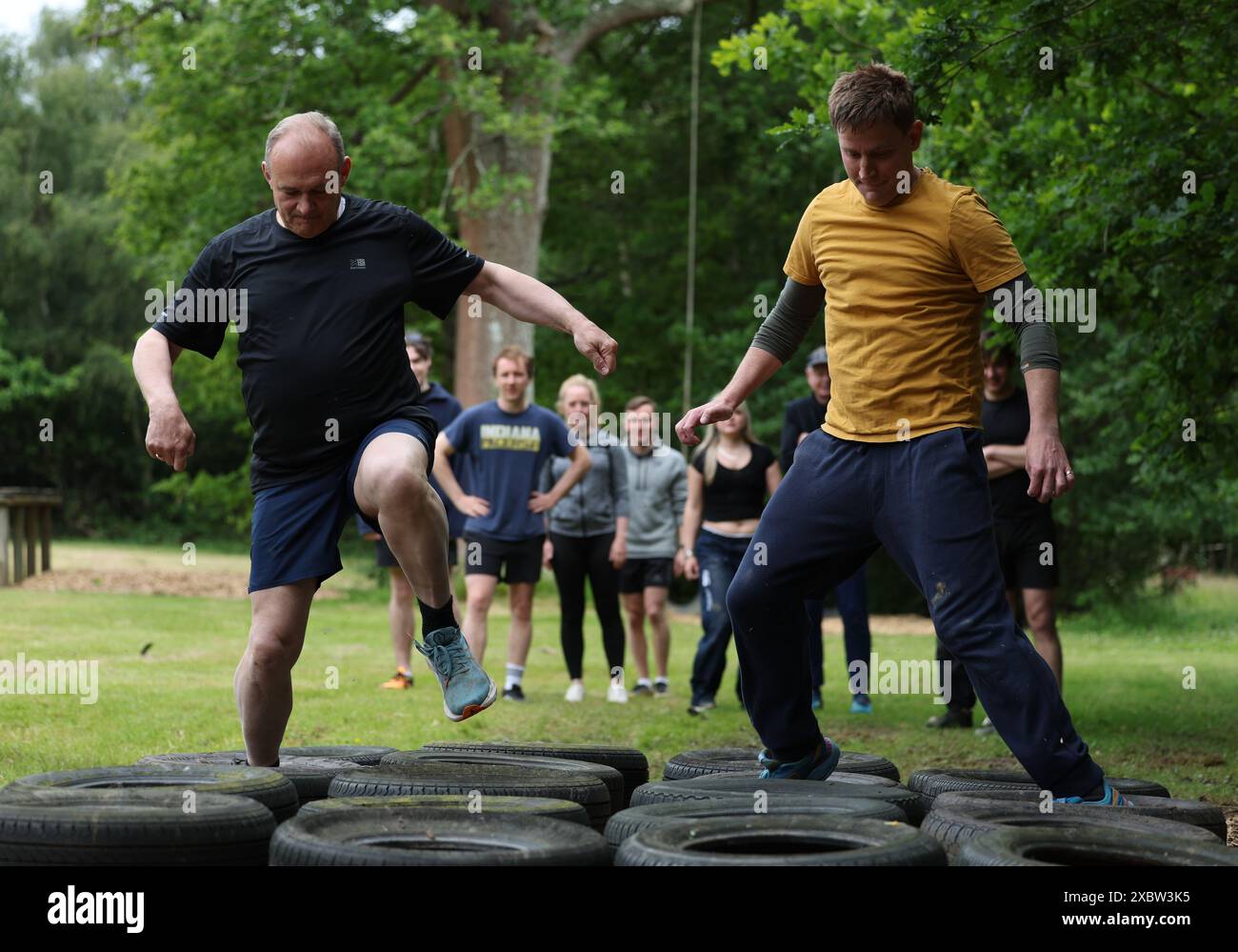 Wadhurst , UK. Thursday June 13th, 2024. Liberal Democrats leader Sir ...