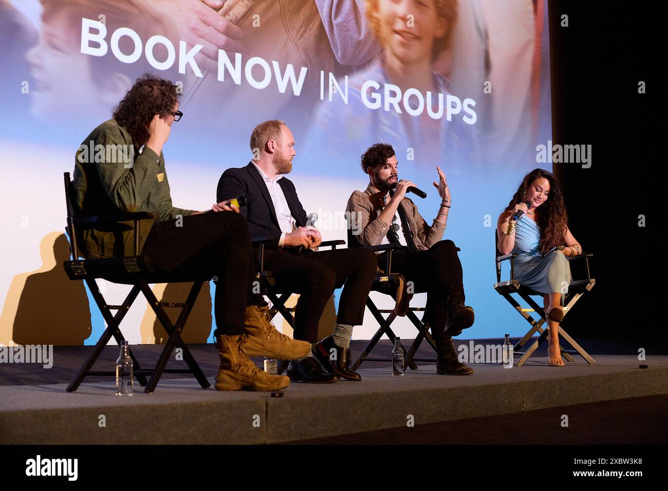 London, UK. 12th June 2024. Josh Walsh, Luke Smallbone Joel Smallbone ...