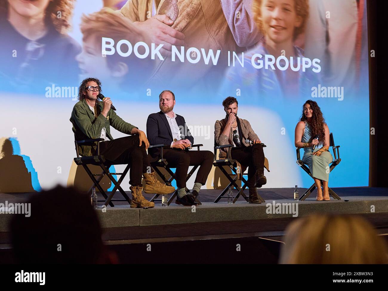 London, UK. 12th June 2024. Josh Walsh, Luke Smallbone Joel Smallbone ...