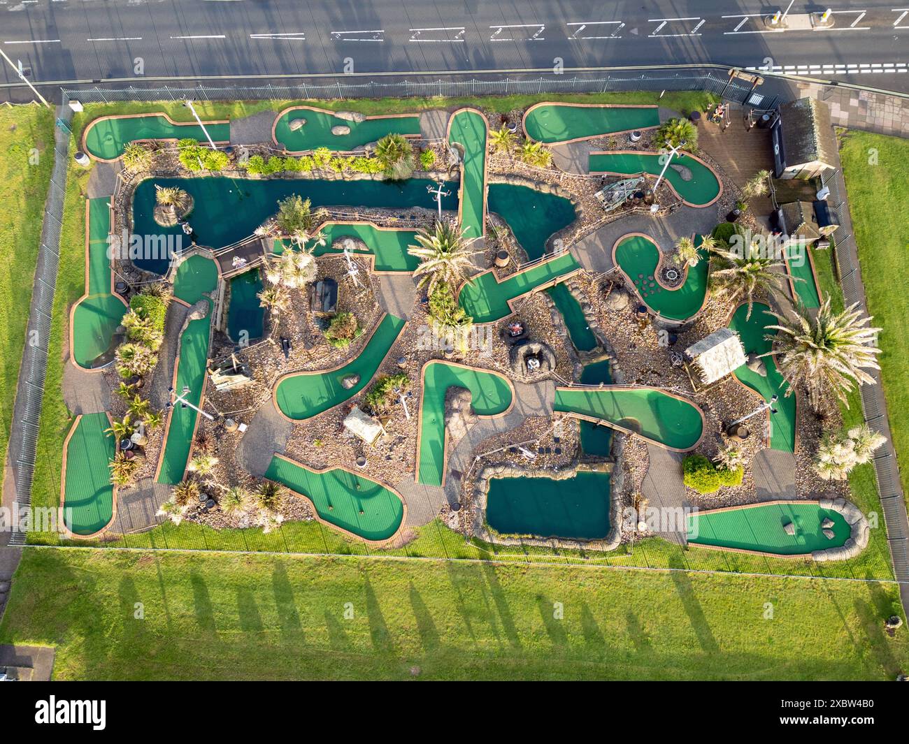Golf course layout hi-res stock photography and images - Alamy