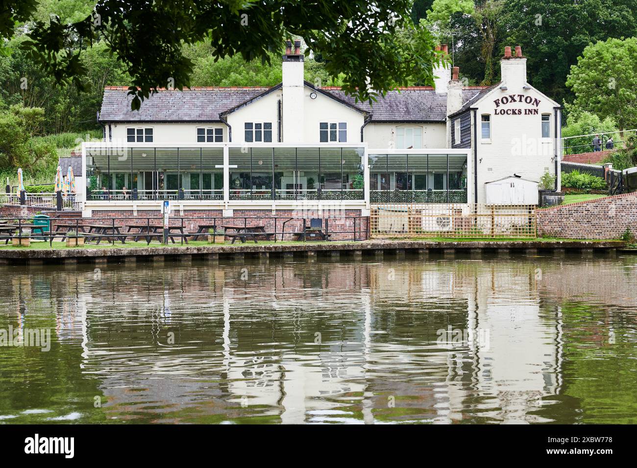 The Inn by the bottom lock at the longest, steepest flight of staircase ...