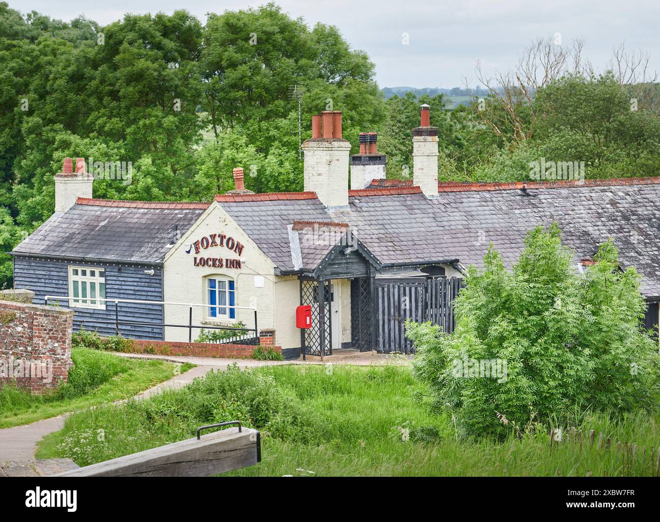 The Inn by the bottom lock at the longest, steepest flight of staircase ...
