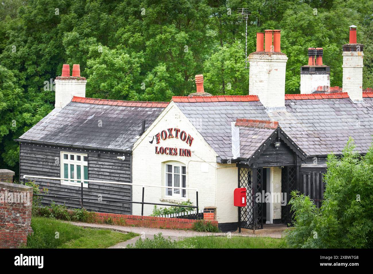 The Inn by the bottom lock at the longest, steepest flight of staircase ...