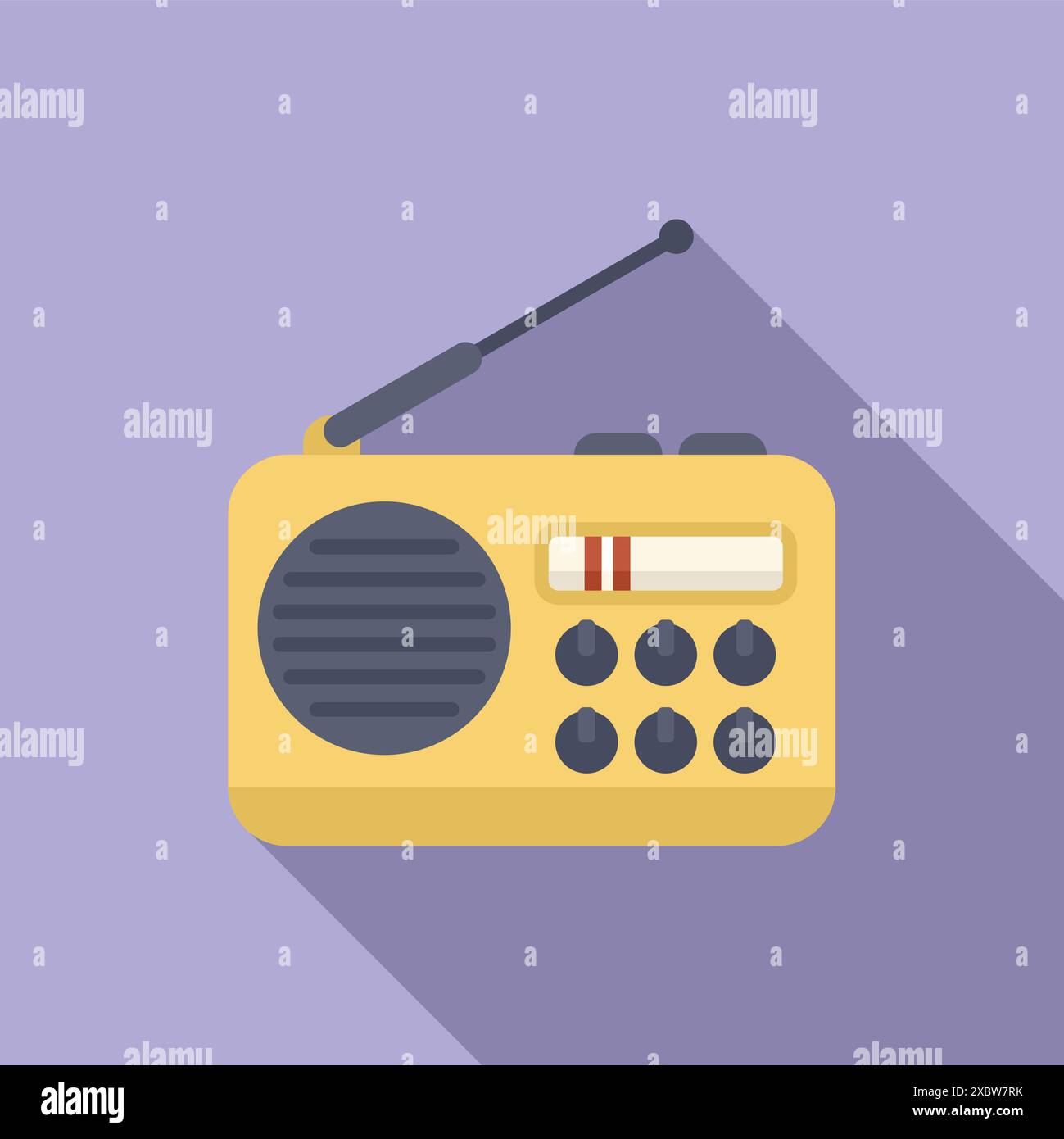 Nostalgic radio station Stock Vector Images - Alamy