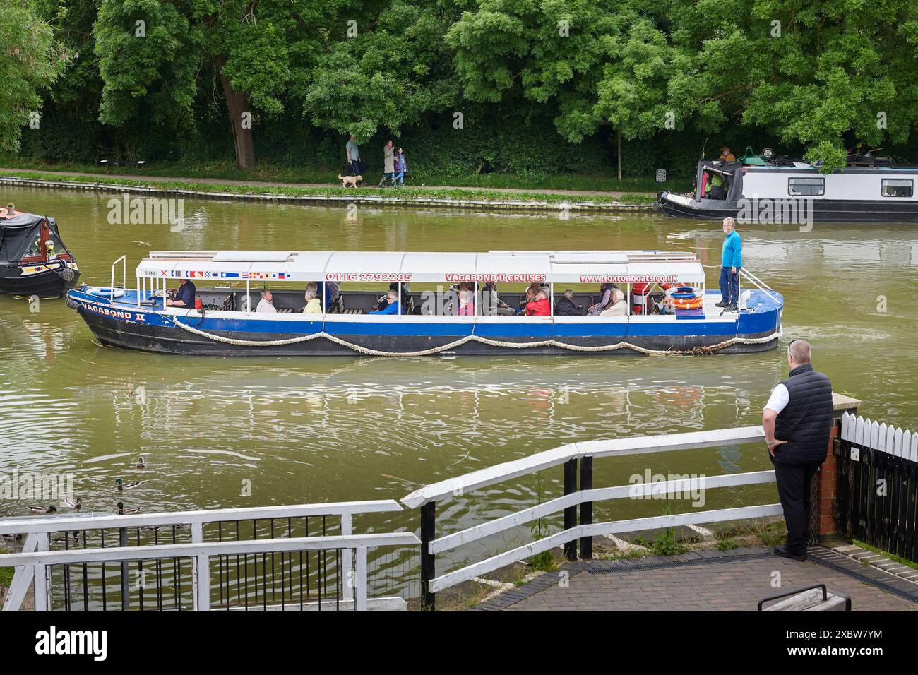 Vagabond II, a pleasure boat, at the bottom of the longest, steepest ...