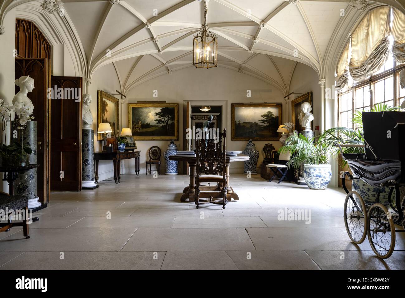 Wilton House, Wilton, Salisbury, Wiltshire, England, UK - interior view ...