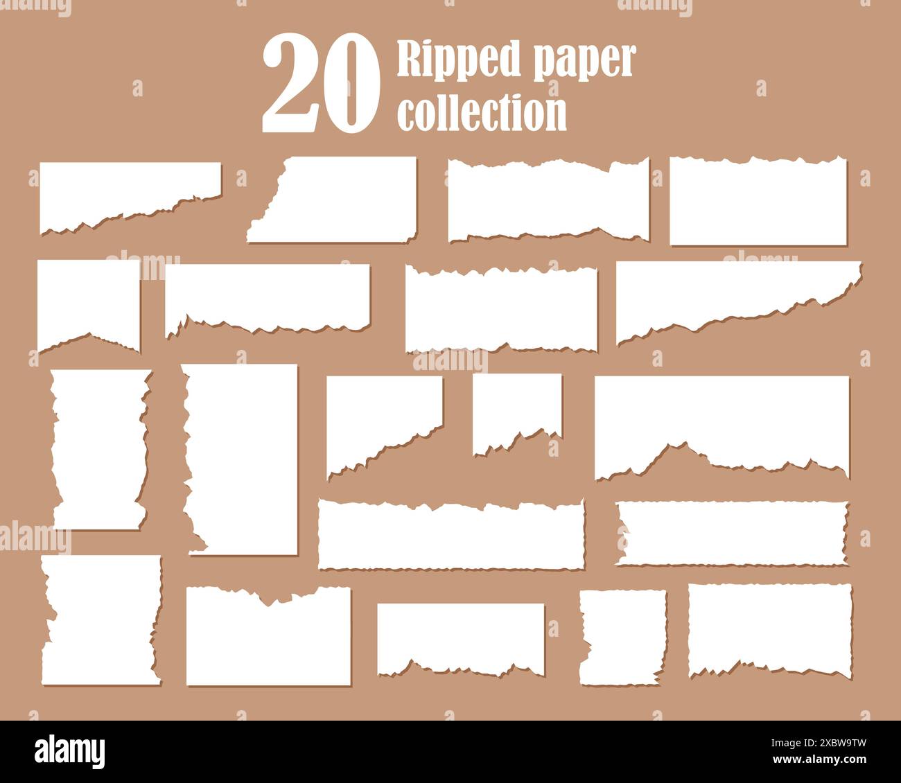 Shredded paper pile Stock Vector Images - Alamy