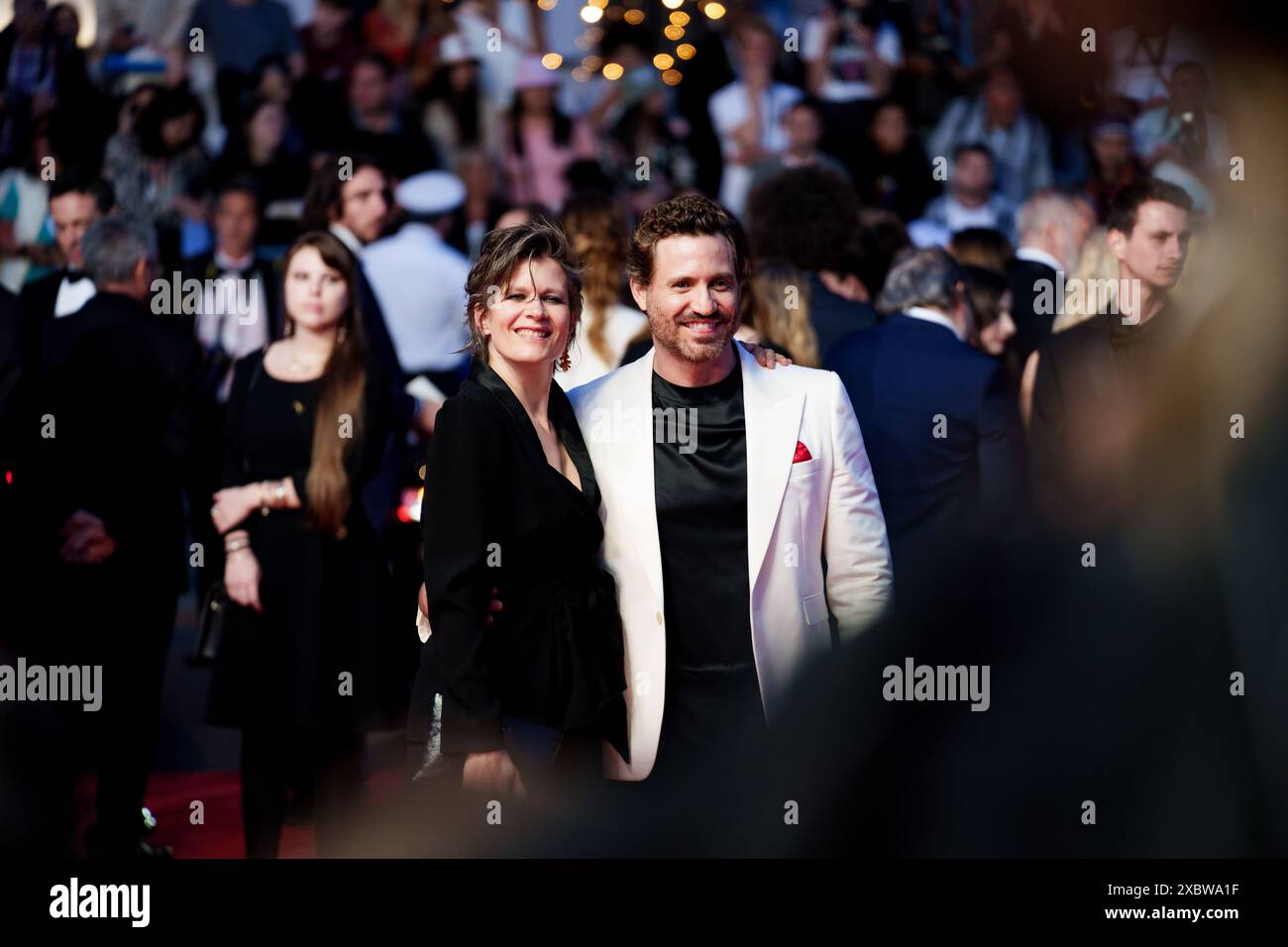 CANNES, FRANCE - MAY, 17: Selena Gomez, Zoe Saldana, Edgar Ramirez ...