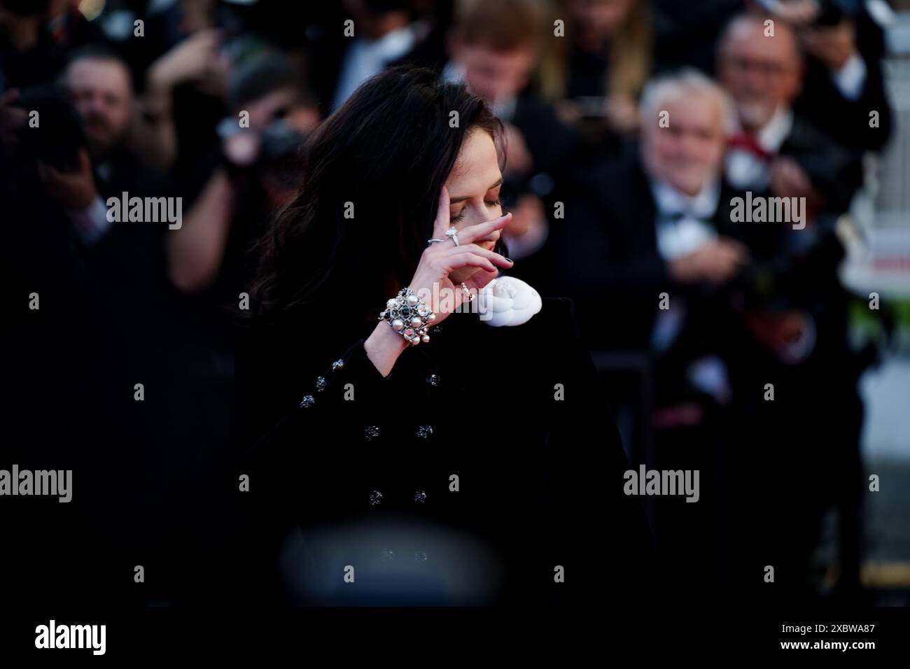 CANNES, FRANCE - MAY, 17: Selena Gomez, Zoe Saldana, Edgar Ramirez ...