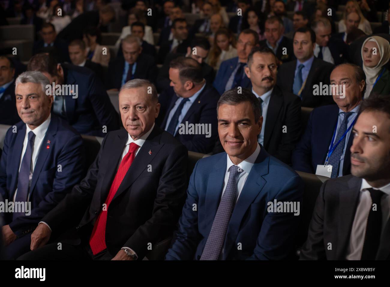 Madrid, Spain. 13th June, 2024. The President of the Spanish Government ...