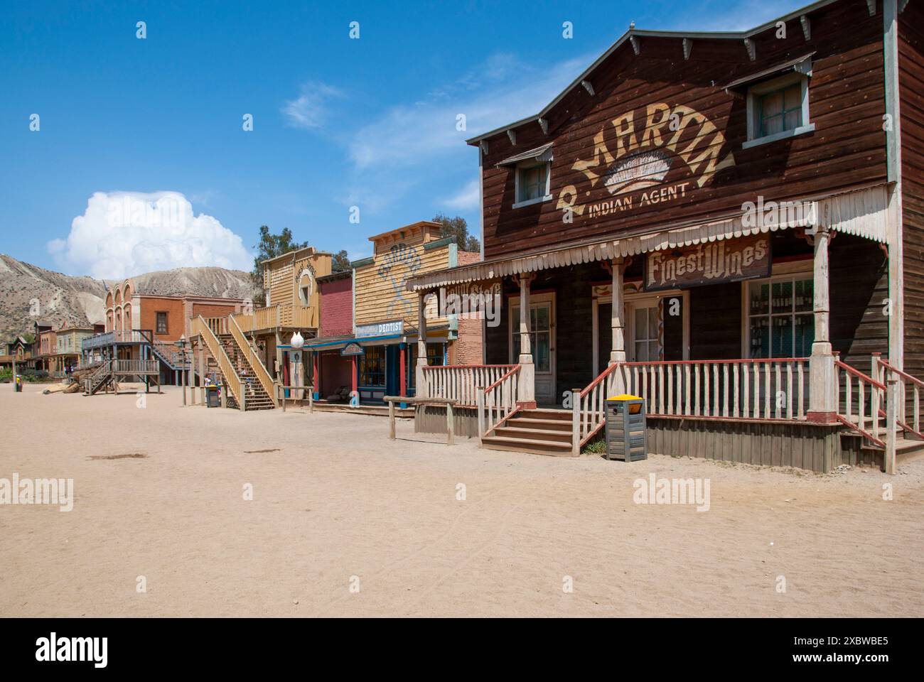Fort Apache/Texas Hollywood Wild West Film set Stock Photo - Alamy