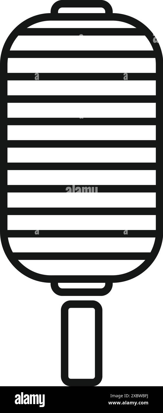 Chinese paper lantern icon. Outline chinese paper lantern icon for web ...