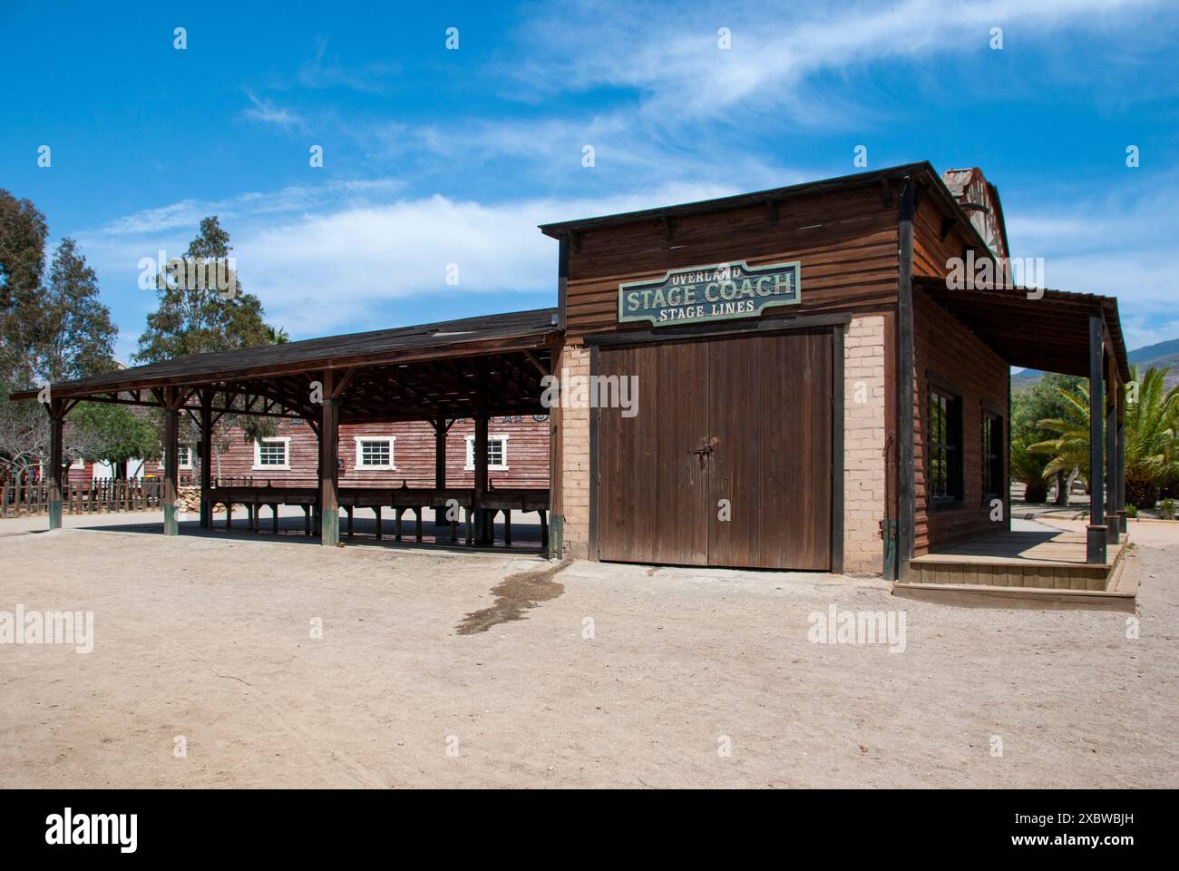 Fort Apache/Texas Hollywood Wild West Film set Stock Photo - Alamy