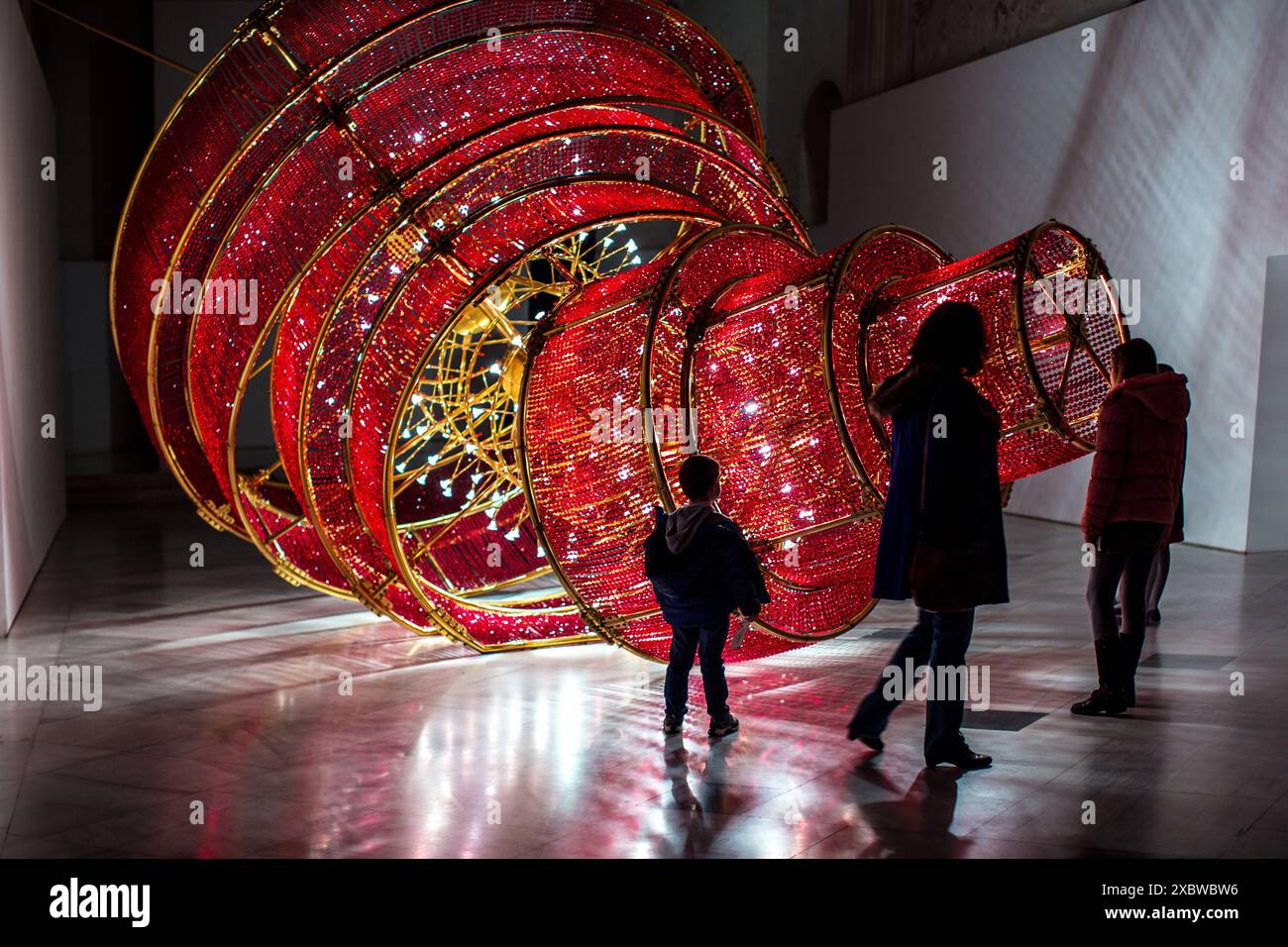 Descending Light (2007), art installation by Ai Weiwei at the Centro de ...