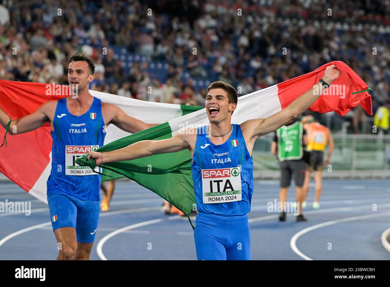 Roma, Italy. 12th June, 2024. Olympic Stadium, Rome, Italy - Luca SITO ...