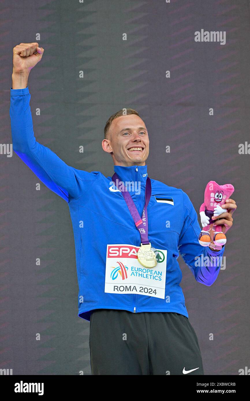 Roma, Italy. 12th June, 2024. Olympic Stadium, Rome, Italy - Decathlon ...