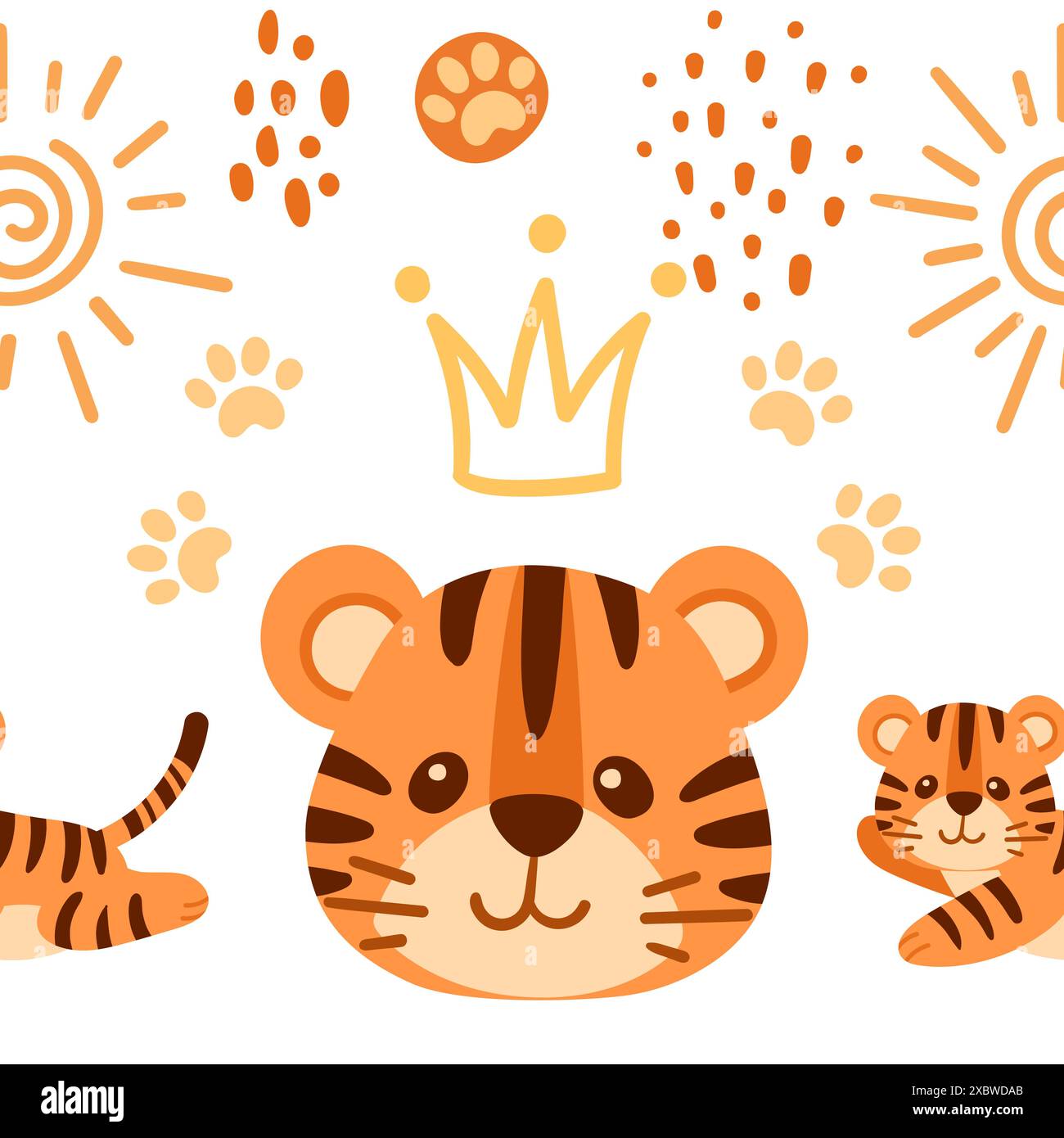 Tiger face artwork hi-res stock photography and images - Alamy