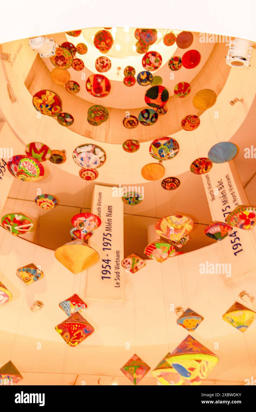 Detail from the interior of the renowned The Vietnamese Women's Museum ...