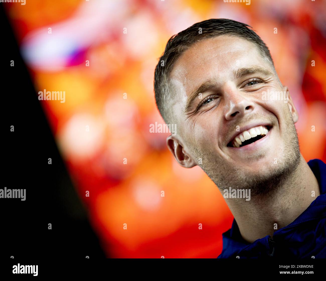 WOLFSBURG - Joey Veerman during a media moment of the Dutch national ...