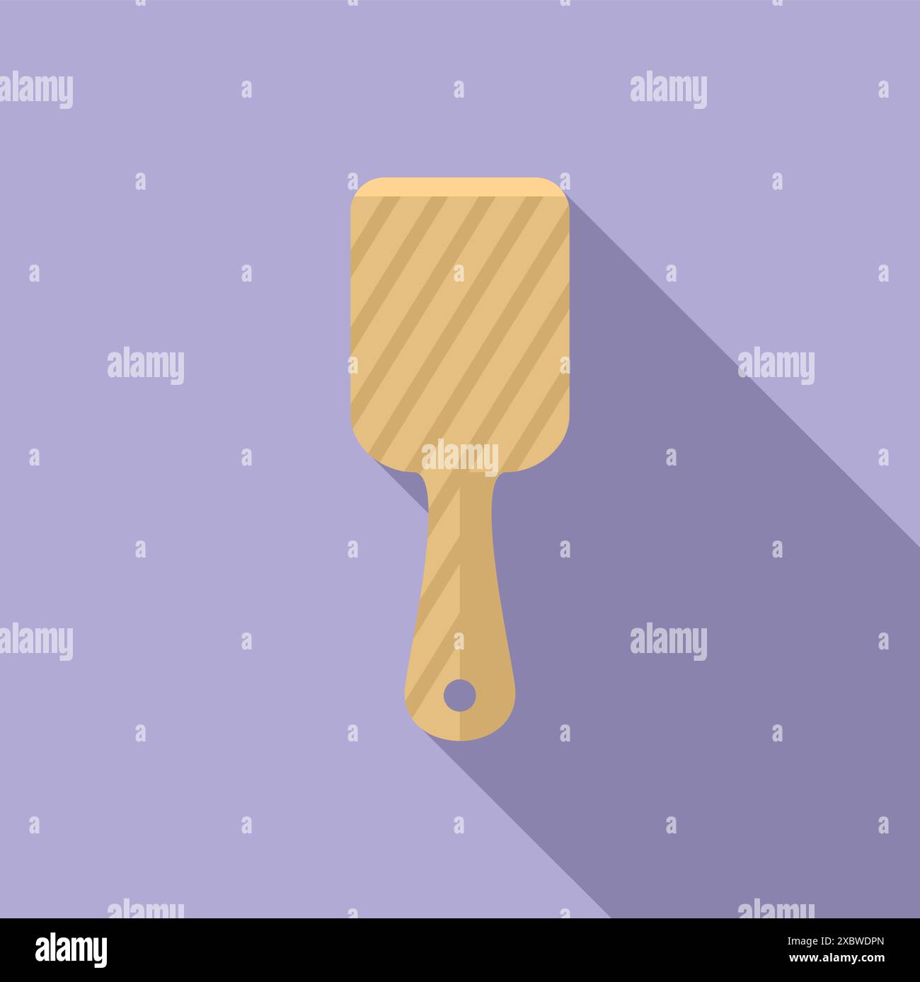 Kitchen spatula with a wooden handle and a rectangular base, perfect ...