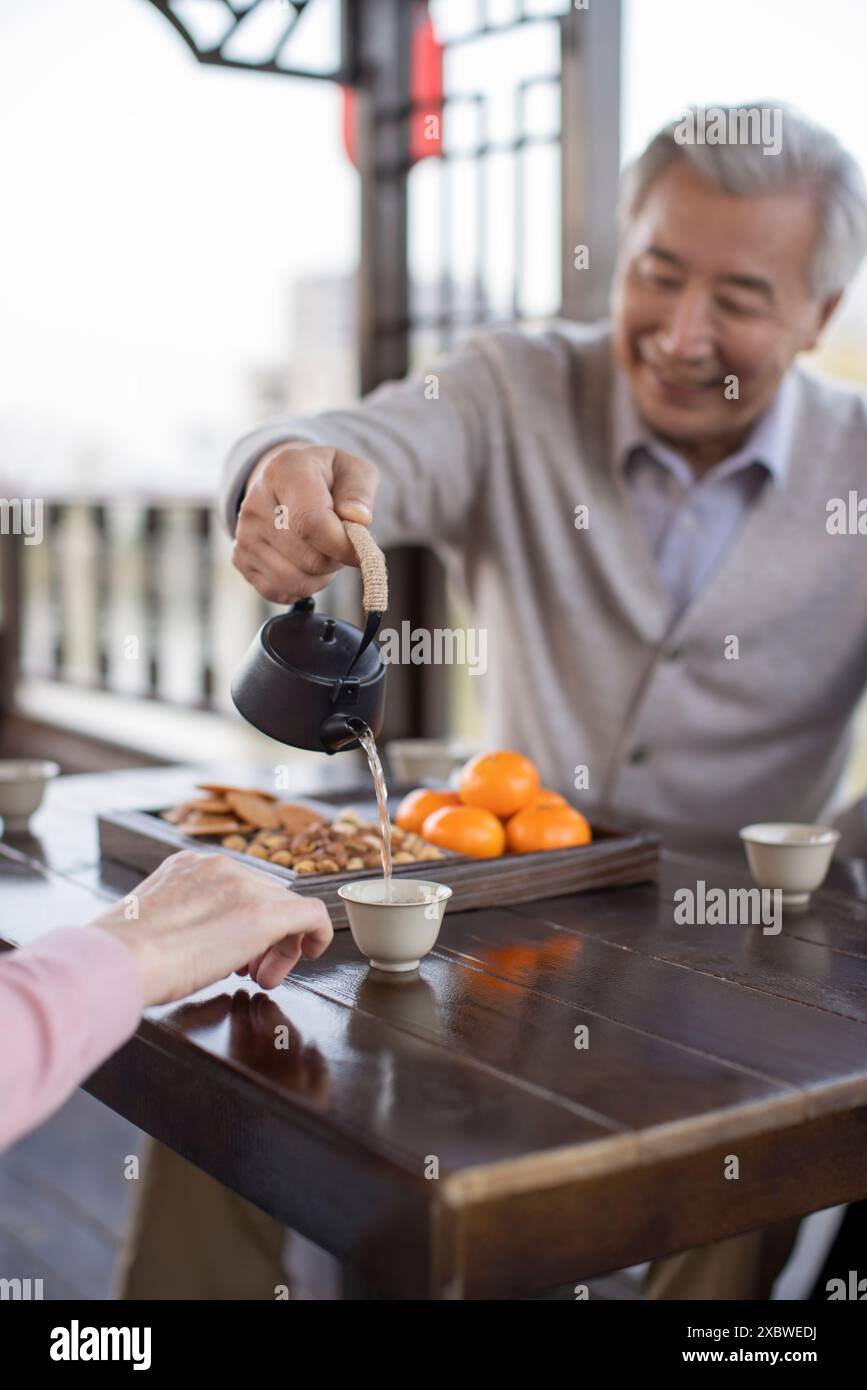 China traditional tea process hi-res stock photography and images - Alamy