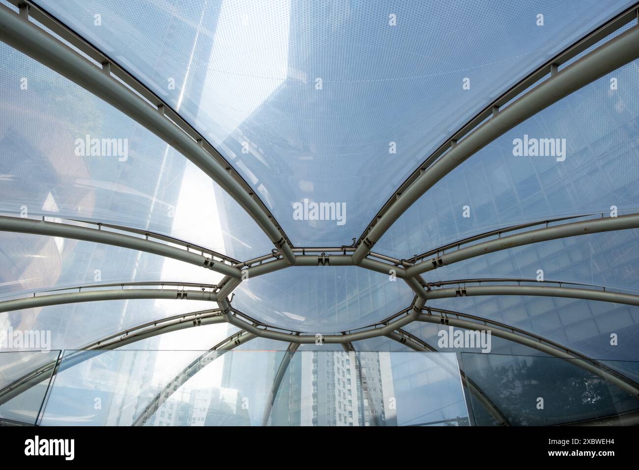 Closeup modern glass dome structure hi-res stock photography and images ...