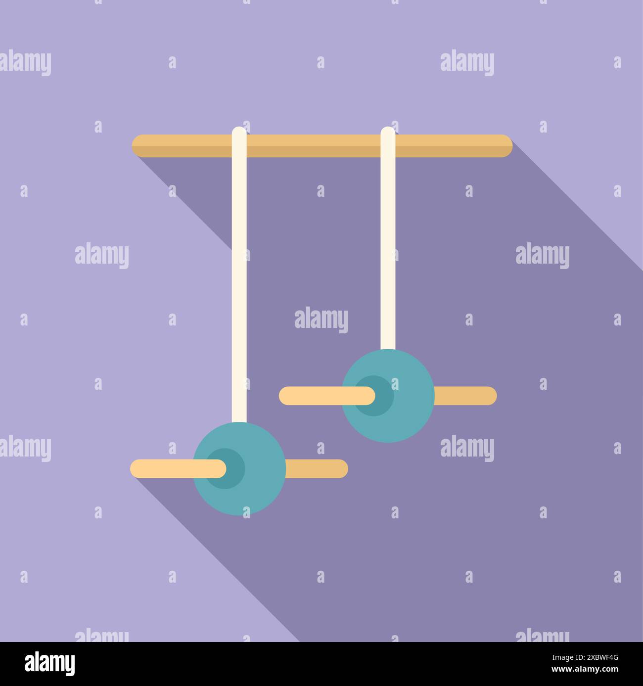 Colorful baby mobile hanging over crib, promoting sensory stimulation ... Colorful baby mobile hanging over crib, promoting sensory stimulation ...