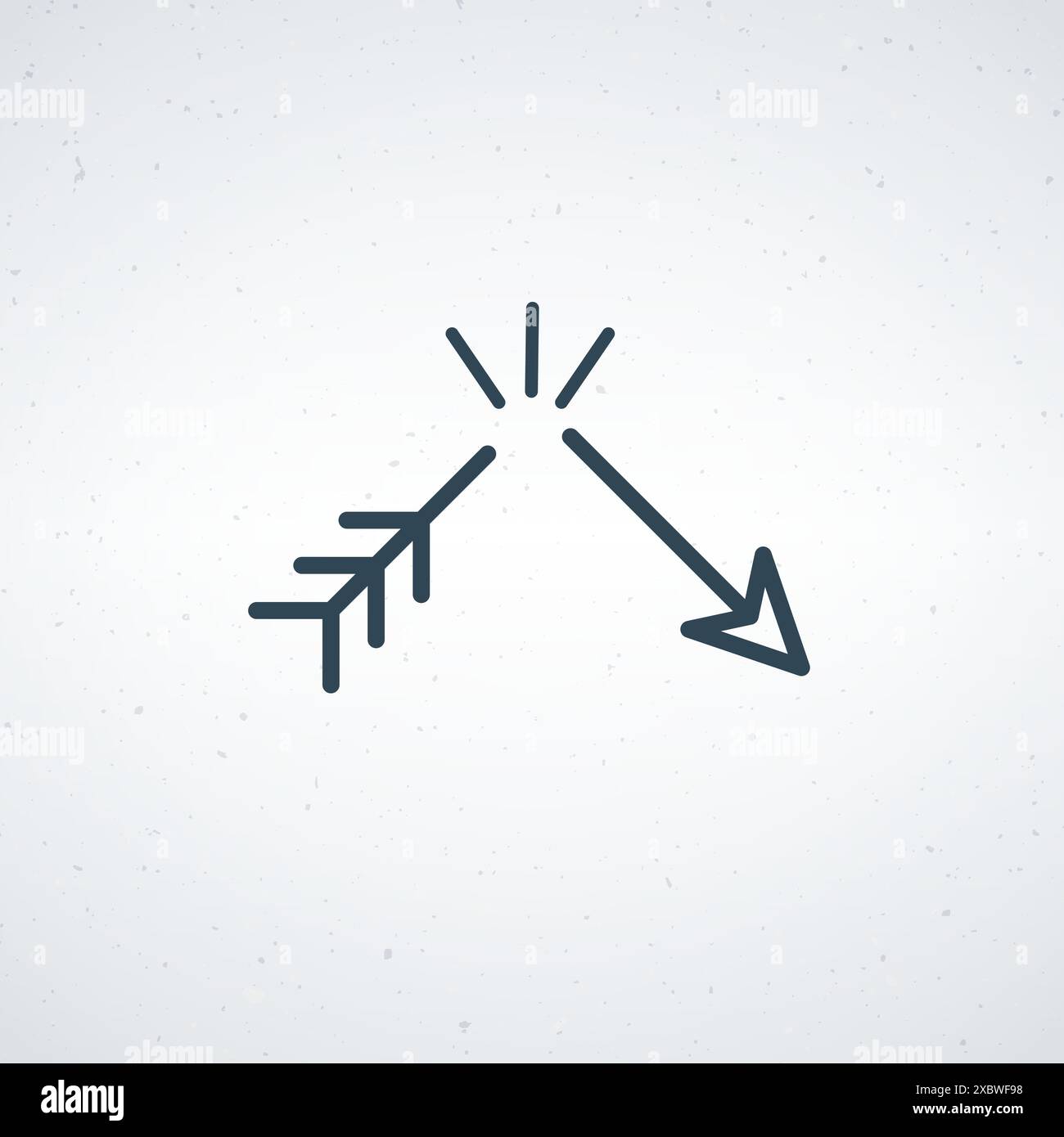 Broken line graph hi-res stock photography and images - Alamy