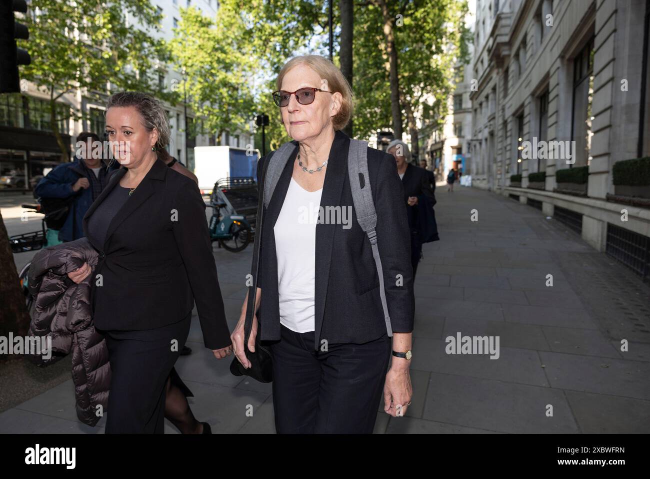 Alice Perkins former Post Office Ltd Chair ( Jack Straws wife) arrives ...
