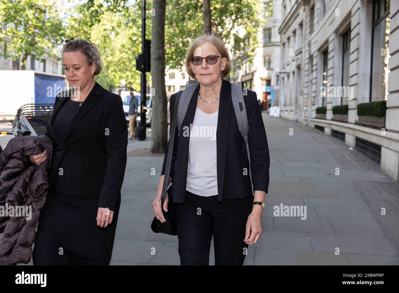 Alice Perkins former Post Office Ltd Chair ( Jack Straws wife) arrives ...