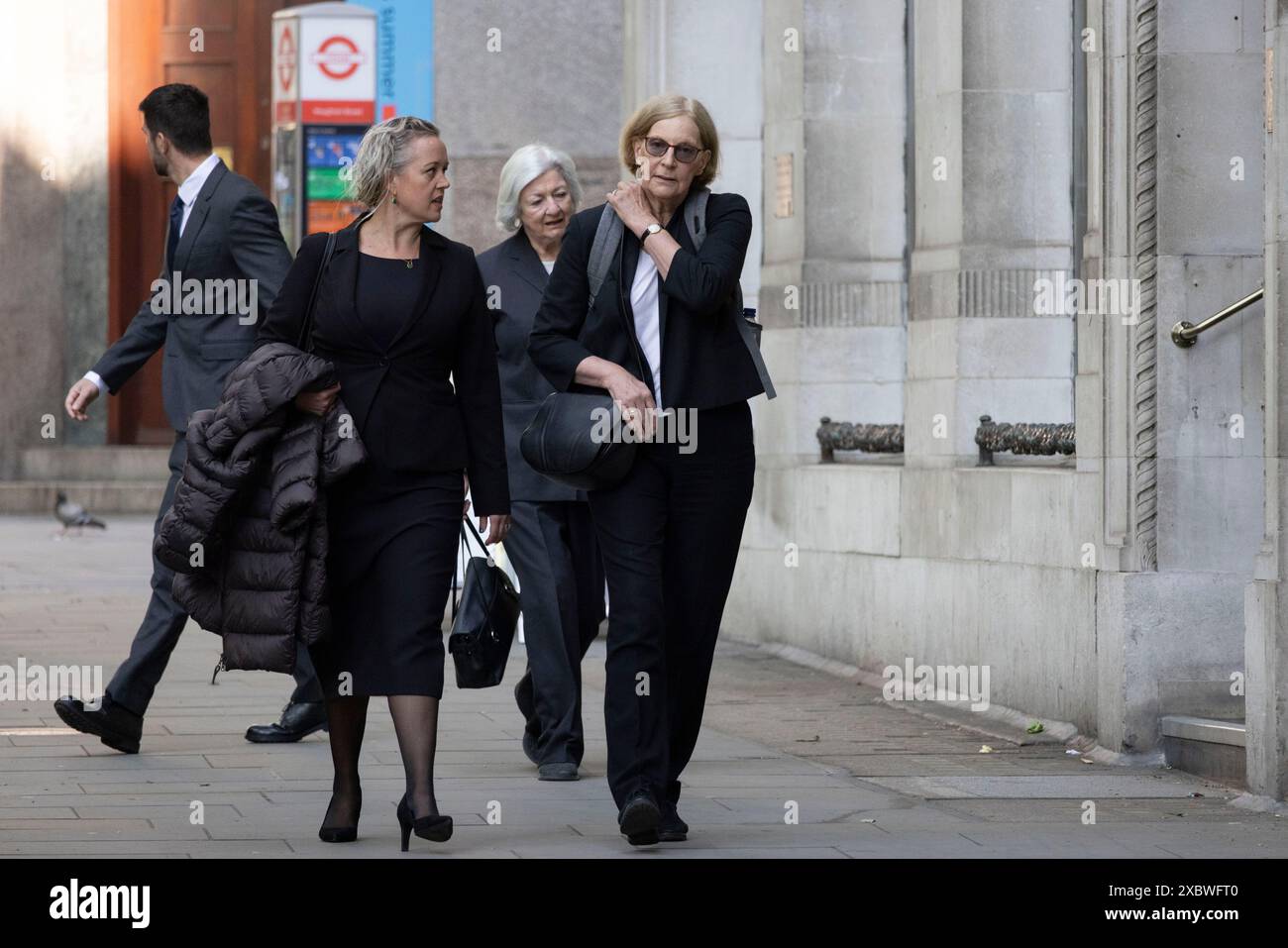 Alice Perkins former Post Office Ltd Chair ( Jack Straws wife) arrives ...