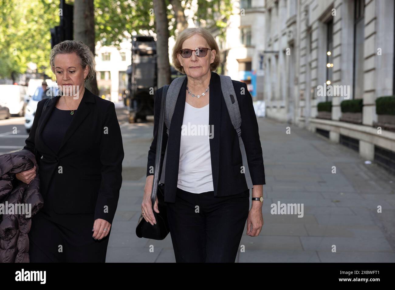 Alice Perkins former Post Office Ltd Chair ( Jack Straws wife) arrives ...