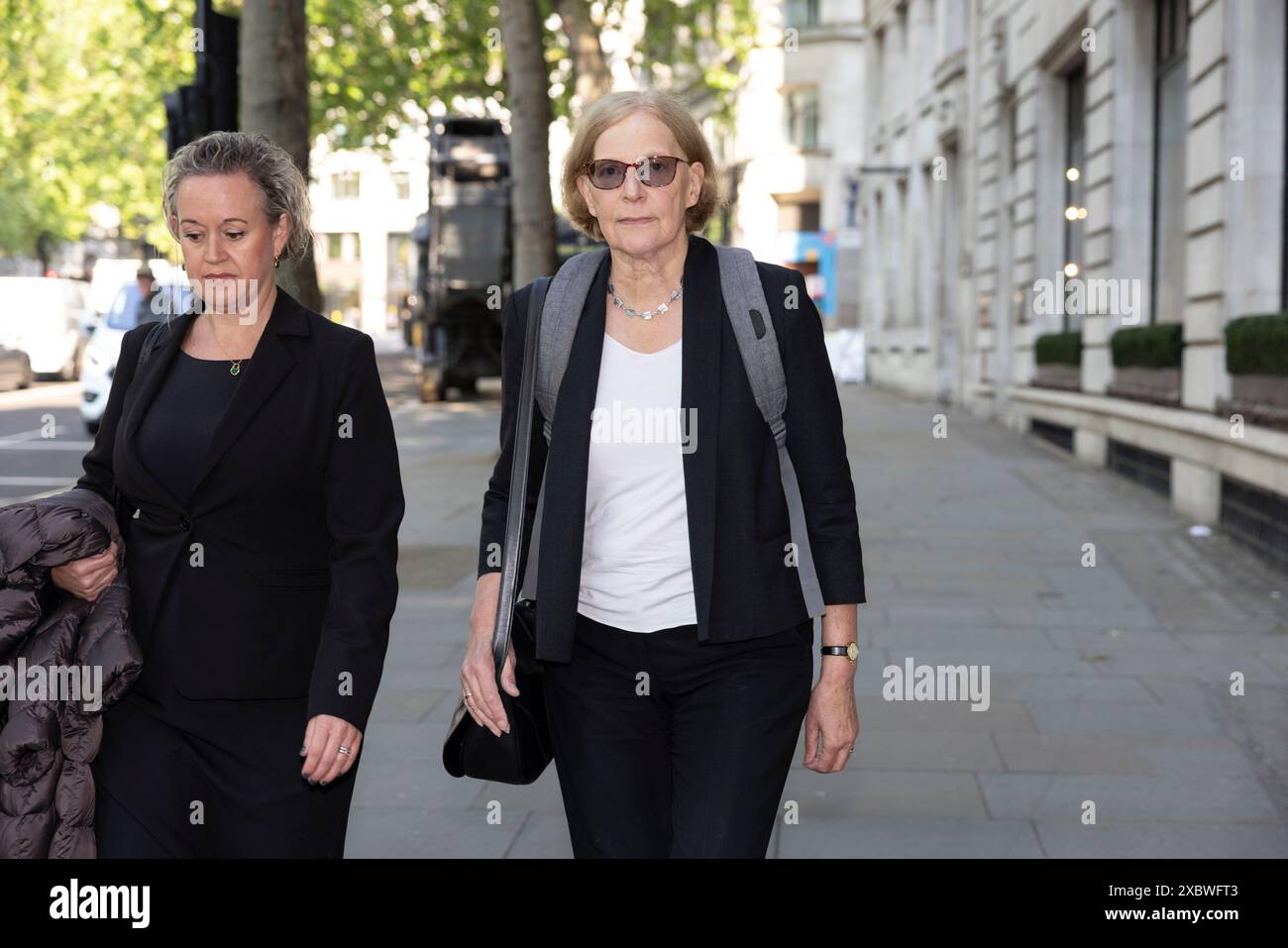 Alice Perkins former Post Office Ltd Chair ( Jack Straws wife) arrives ...