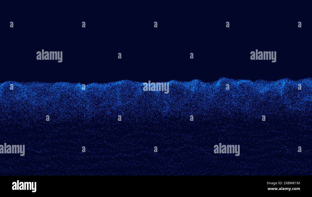 Wave motion dots hi-res stock photography and images - Alamy