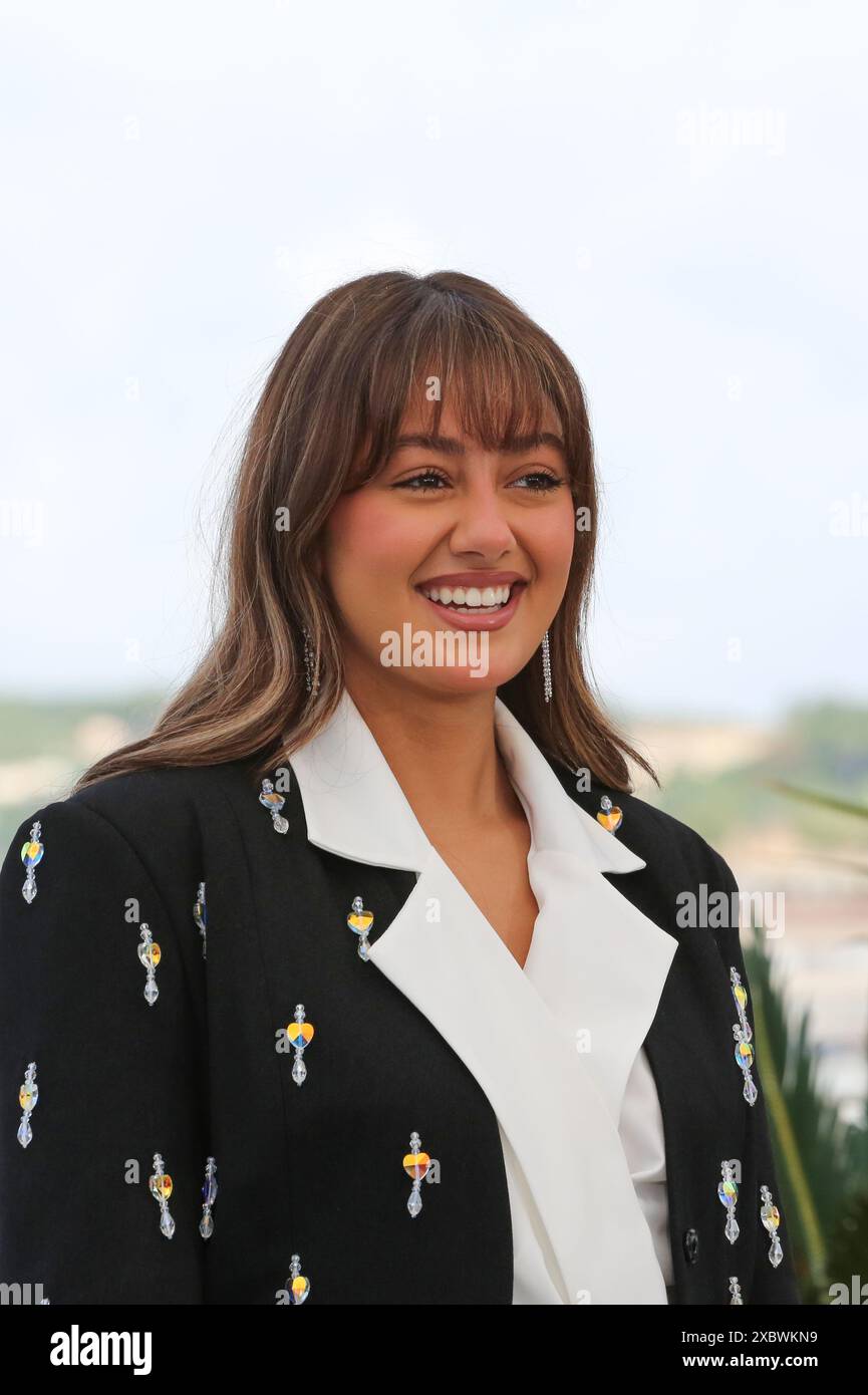 Cannes, France. 24th May, 2024. Maria Bahrawi at the Norah film photo ...