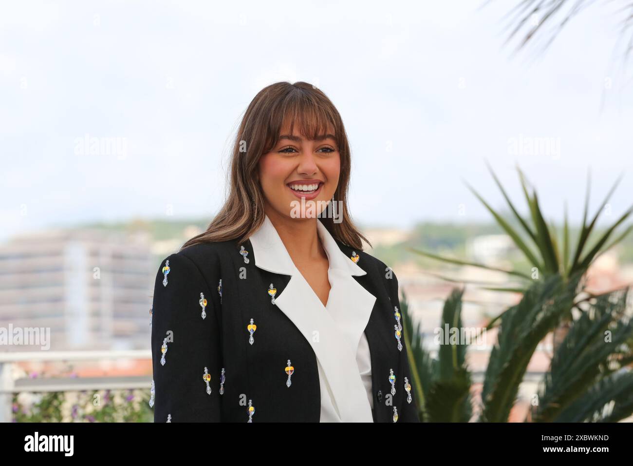 Cannes, France. 24th May, 2024. Maria Bahrawi at the Norah film photo ...