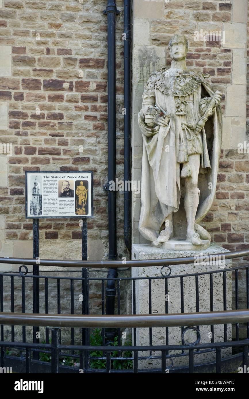 Statue of Prince Albert by sculptor Edwin Stirling, removed from The ...