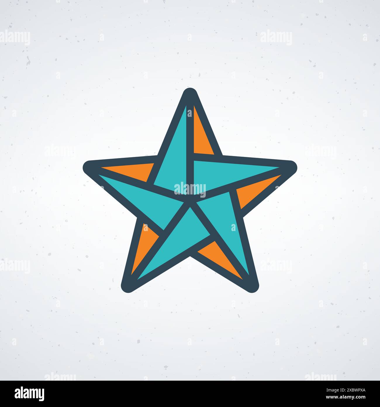 Creative star logo template. north star illustration. star identity ...