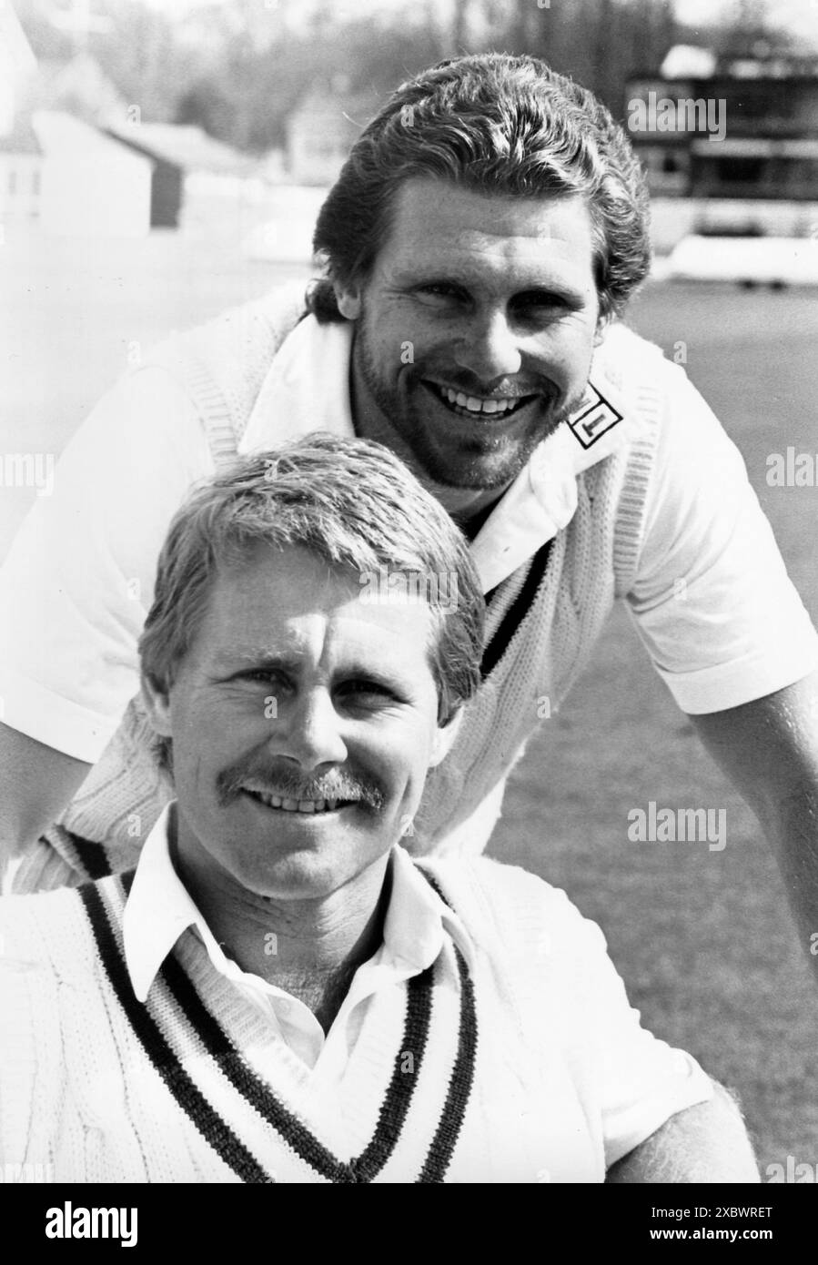 HAMPSHIRE'S SOUTH AFRICAN CRICKETERS, BROTHERS CHRIS AND ROBIN SMITH ...