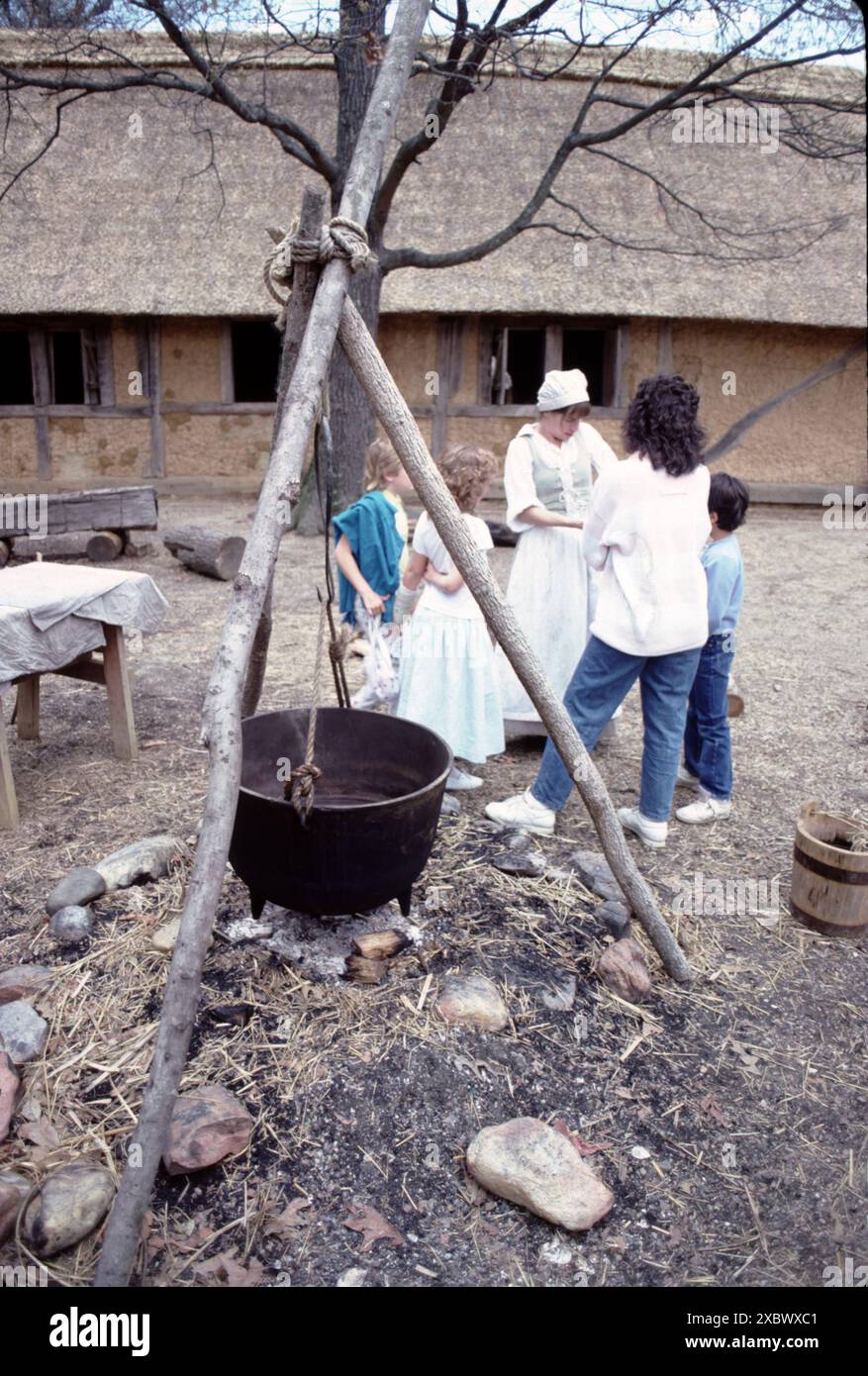 Jamestown, VA USA 9/1993. Jamestown was England's first major ...