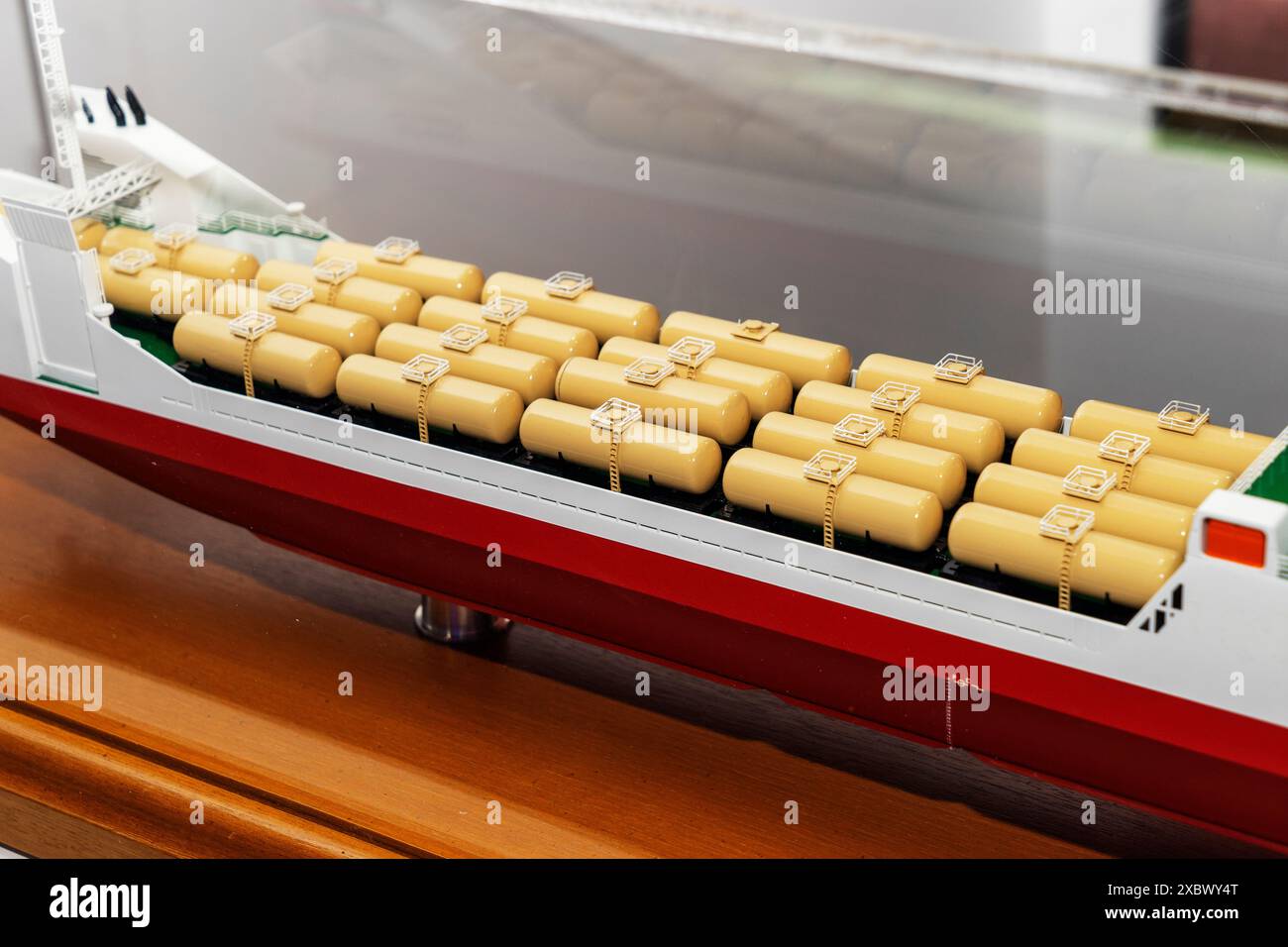 Models of ships and vessels for the oil and gas industry at the ...