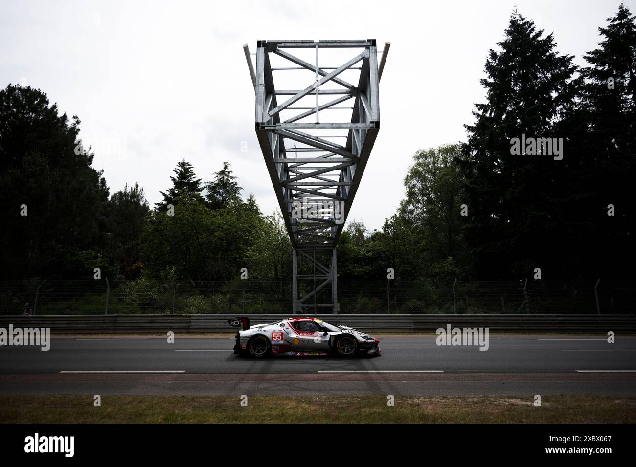 Le Mans, France. 13th June, 2024. 55 HERIAU François (fra), MANN Simon ...