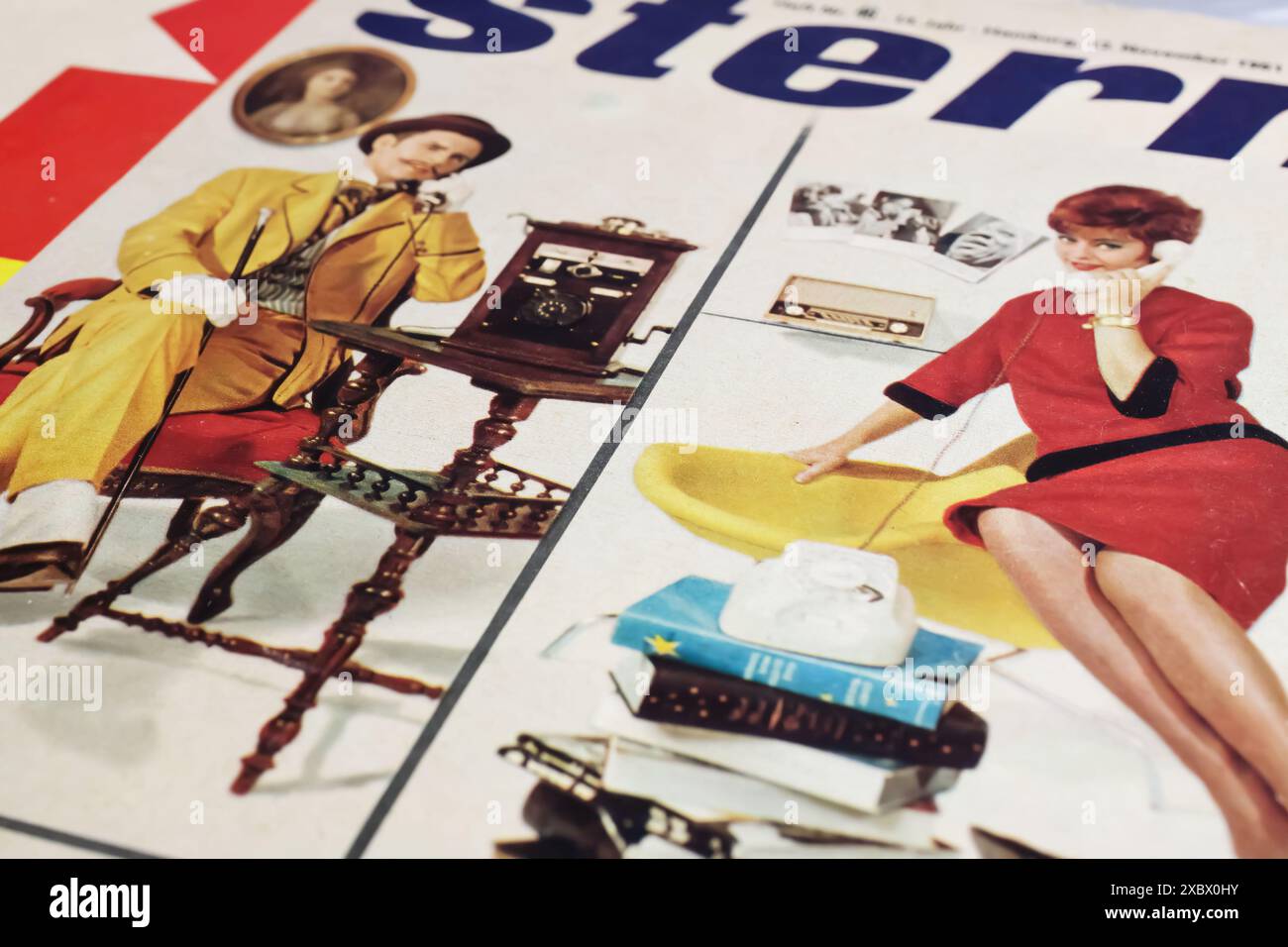 Viersen, Germany - May 9. 2024: German news magazine Stern cover with ...