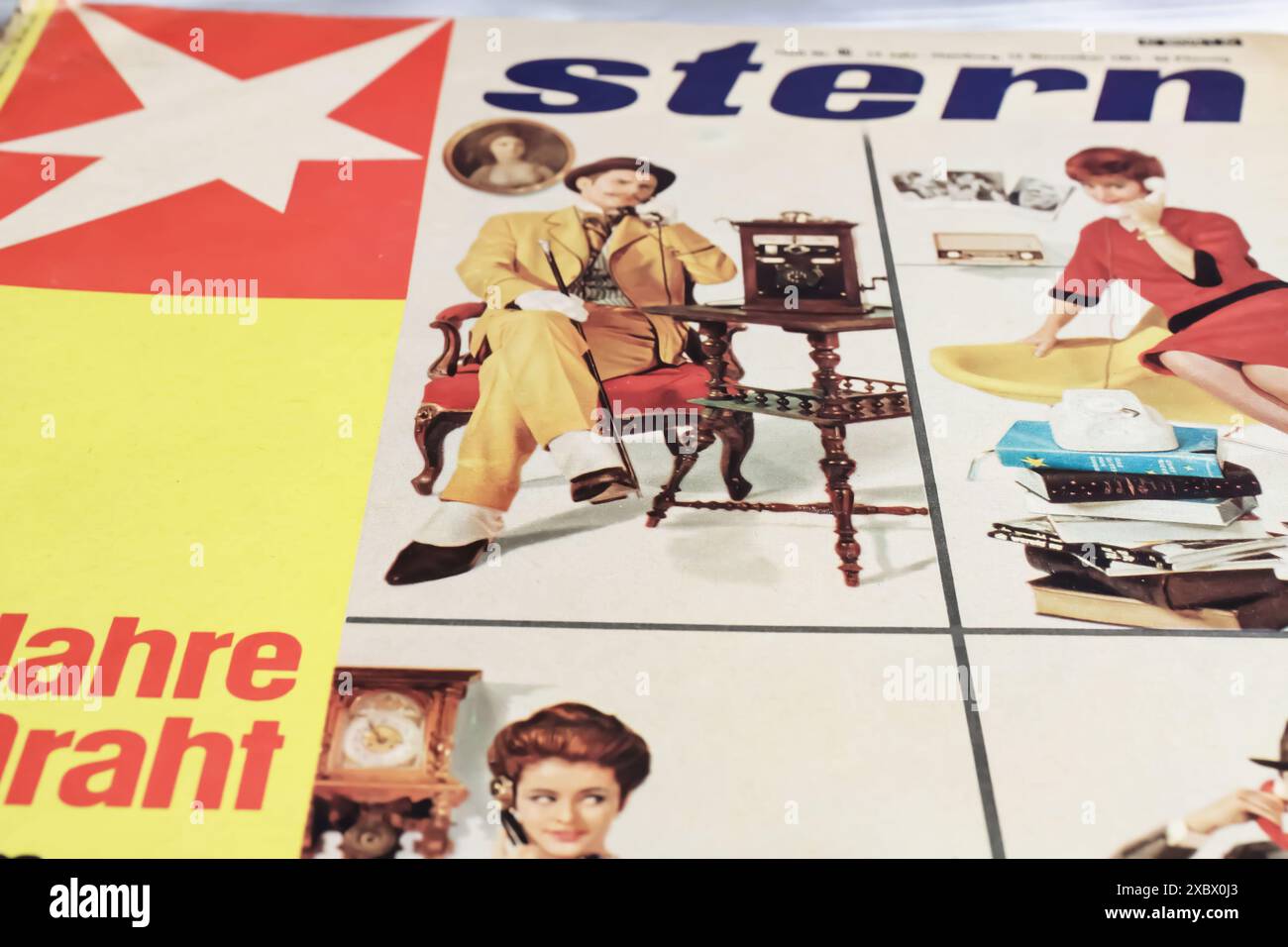 Viersen, Germany - May 9. 2024: German news magazine Stern cover with ...