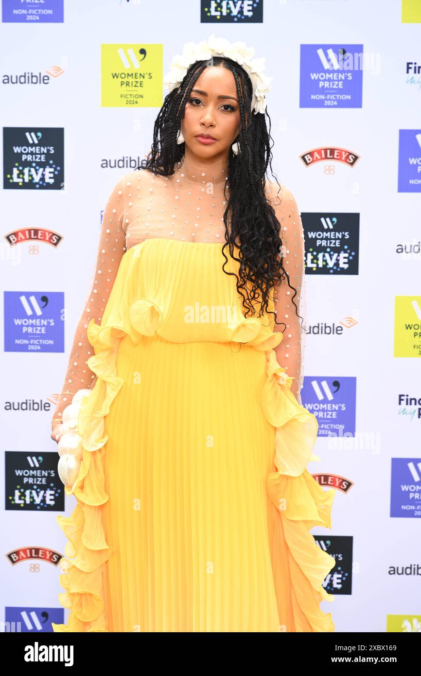 EDITORIAL USE ONLY Nominated author Safiya Sinclair attends the 2024 Women's Prize Summer Party ...