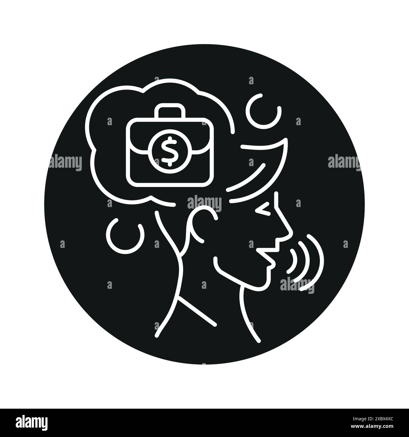 Aptitude icon black line hi-res stock photography and images - Alamy